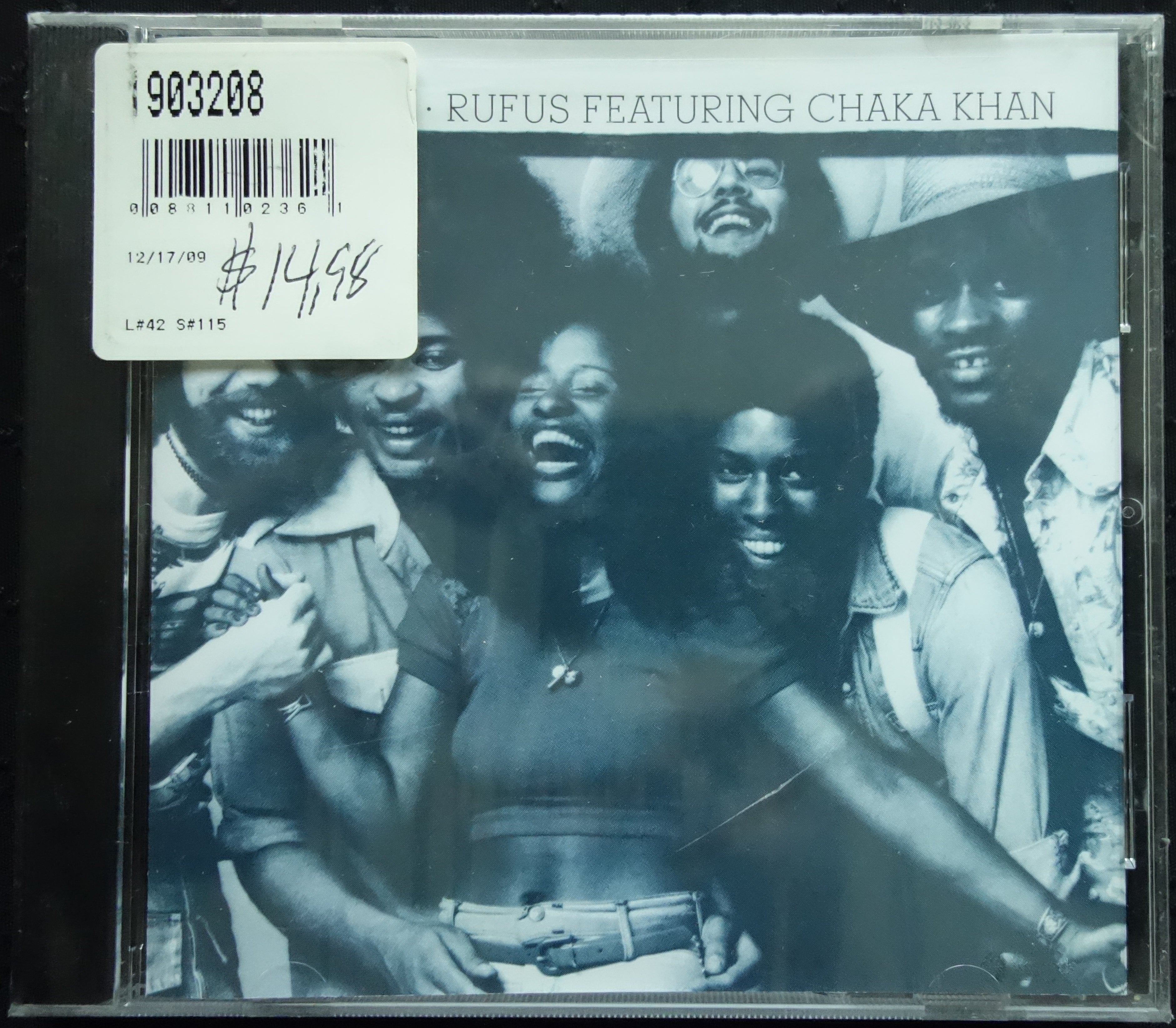 Rufus Featuring Chaka Khan "Rufusized" (CD)